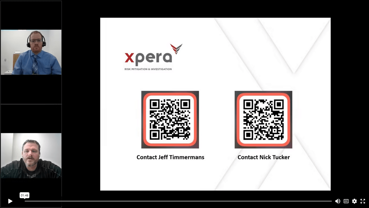 Xpera Risk Mitigation and Investigation